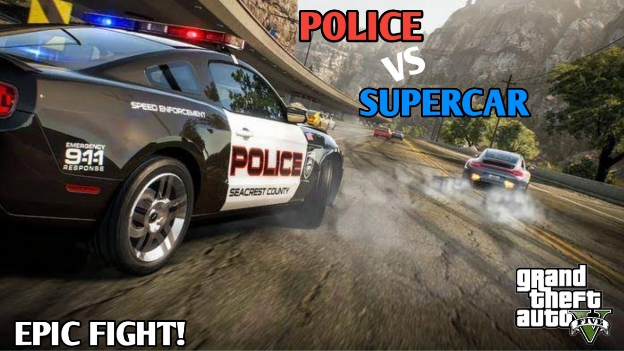 MOST LONGEST POLICE CHASE EVER | GTA V GAMEPLAY #10 - YouTube