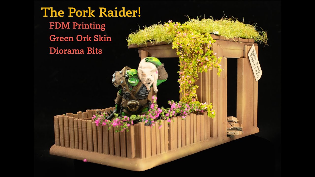 An Ork, a Pig, and a Diorama! - YouTube