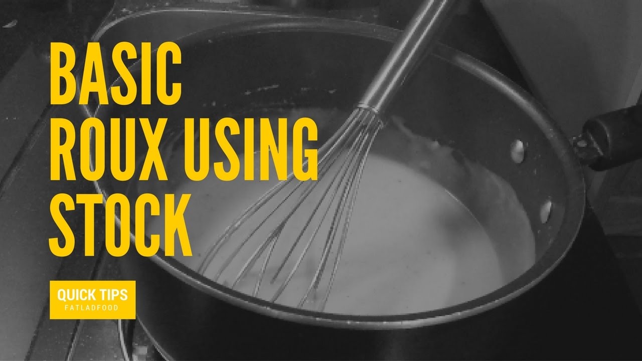 Basic Roux with Stock - YouTube