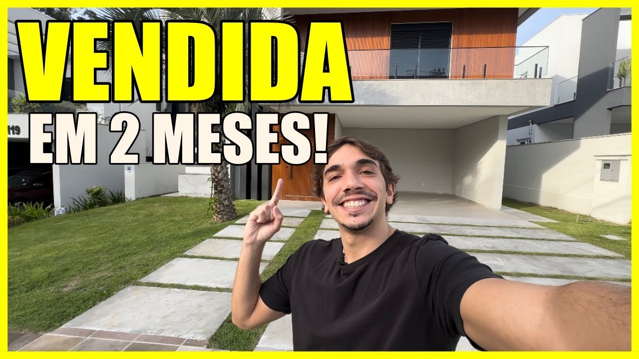 Casa VENDIDA em 2 meses | Minha experiência construindo casas para ...