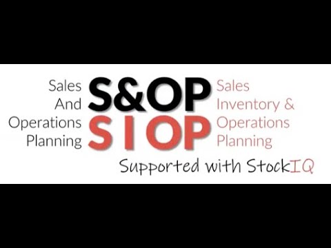 Part 1 S&OP and SIOP - YouTube