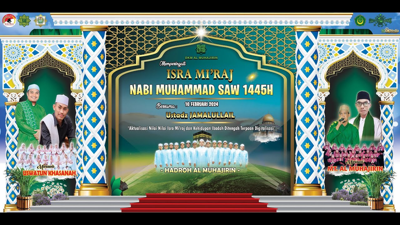 PERINGATGAN ISRA MI'RAJ NABI MUHAMMAD SAW 1445H/UST.JAMALULLAIL/PHBI ...