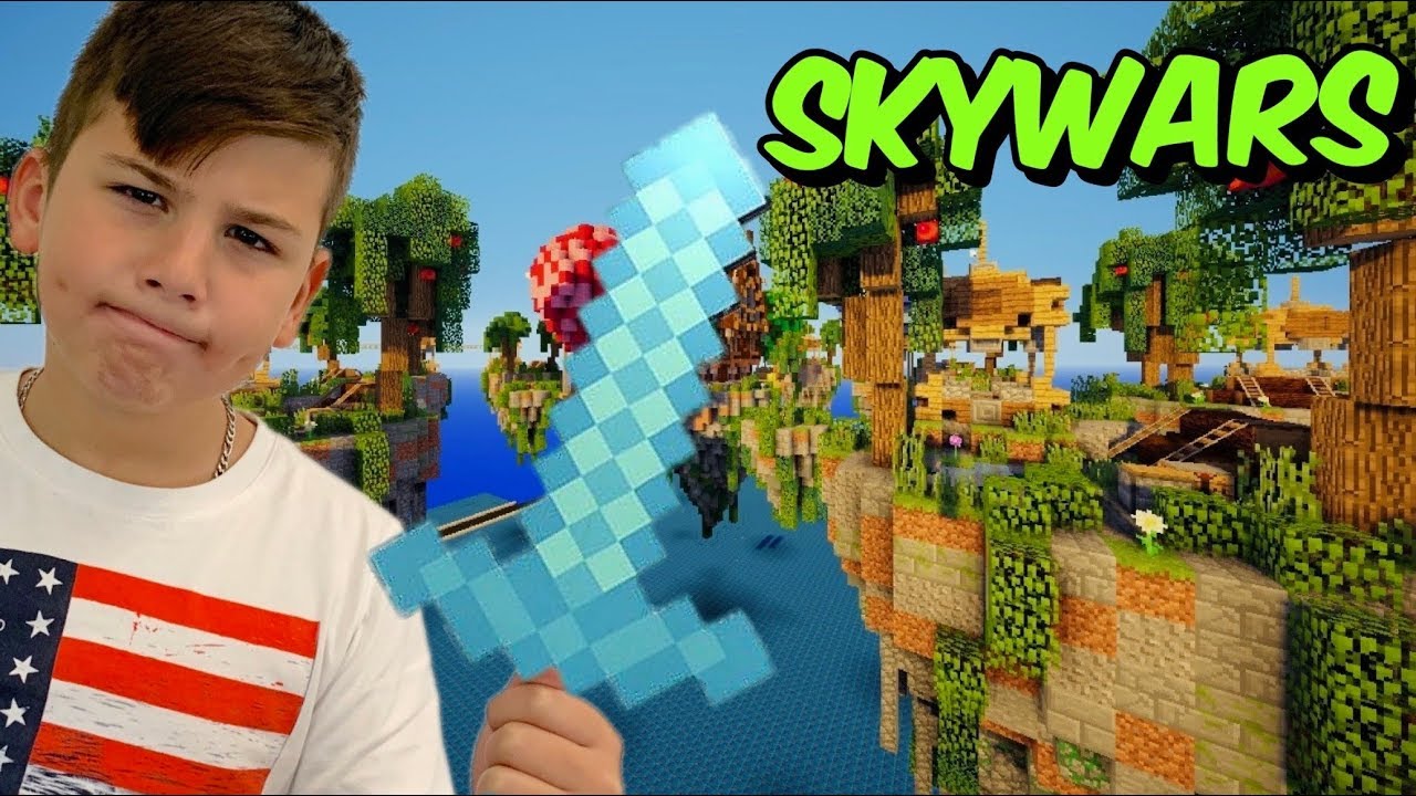 ΤΟ Noobaki ΠΡΟΣΠΑΘΕΙ ΝΑ ΜΕ ΝΙΚΗΣΕΙ ΣΤΟ Skywars Minecraft Famous Games ...