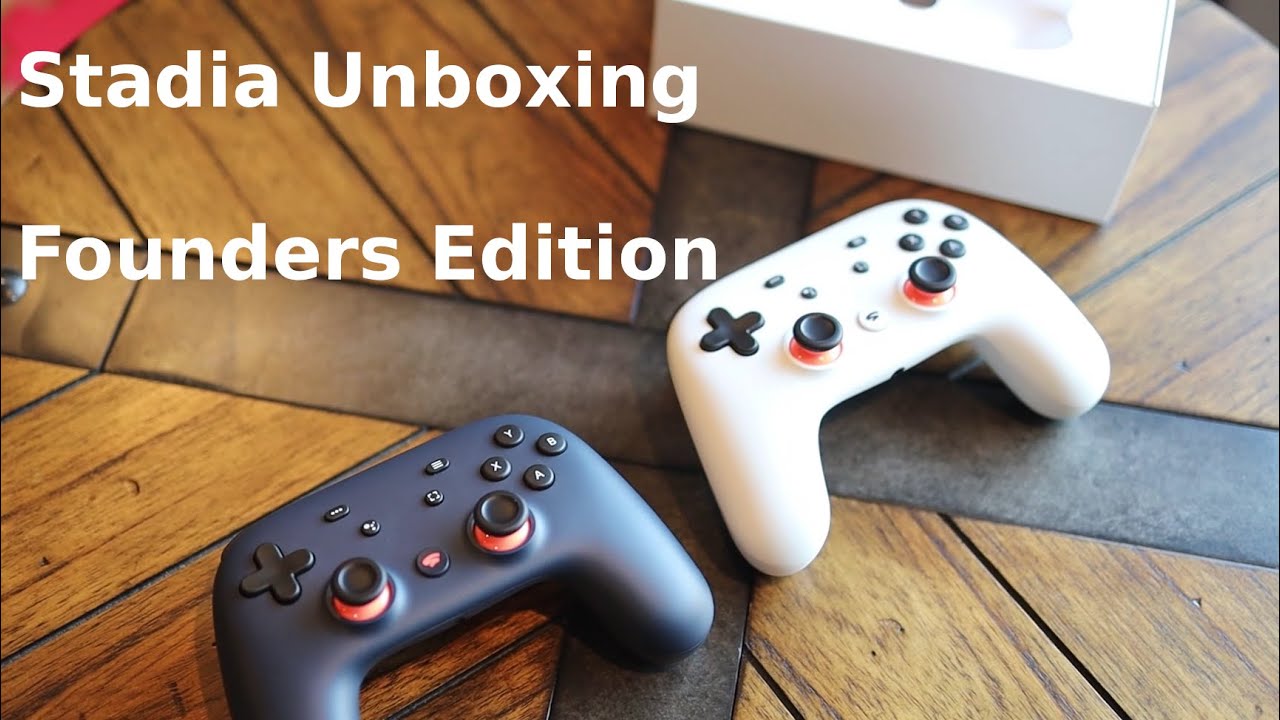 Stadia Controller Unboxing and First Thoughts: Founders Edition and ...