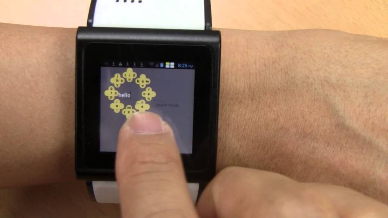 A Text Entry Technique for Wrist-worn Watches with Tiny Touchscreens ...