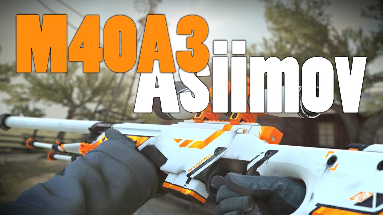 CoD4 | AWP-Asiimov skin for M40A3 by Kushy | CinkBromos - YouTube