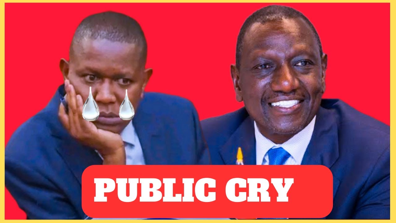 MUTUSE SHADES TEARS AS HE EXPLAINS HOW RUTO FAILED TO KEEP HIS PROMISE ...