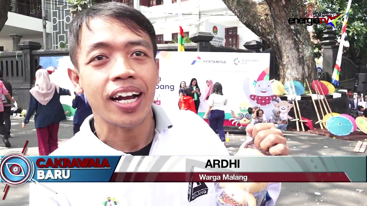 Pesta Rakyat Pertamina Semarakkan Kirab Obor Asian Games - YouTube