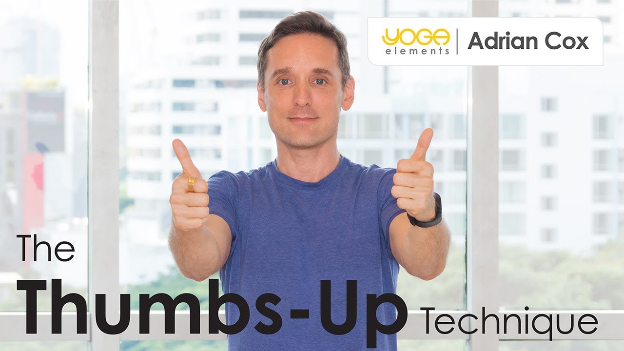 Align your neck and shoulders perfectly - The Thumbs-Up Technique - YouTube
