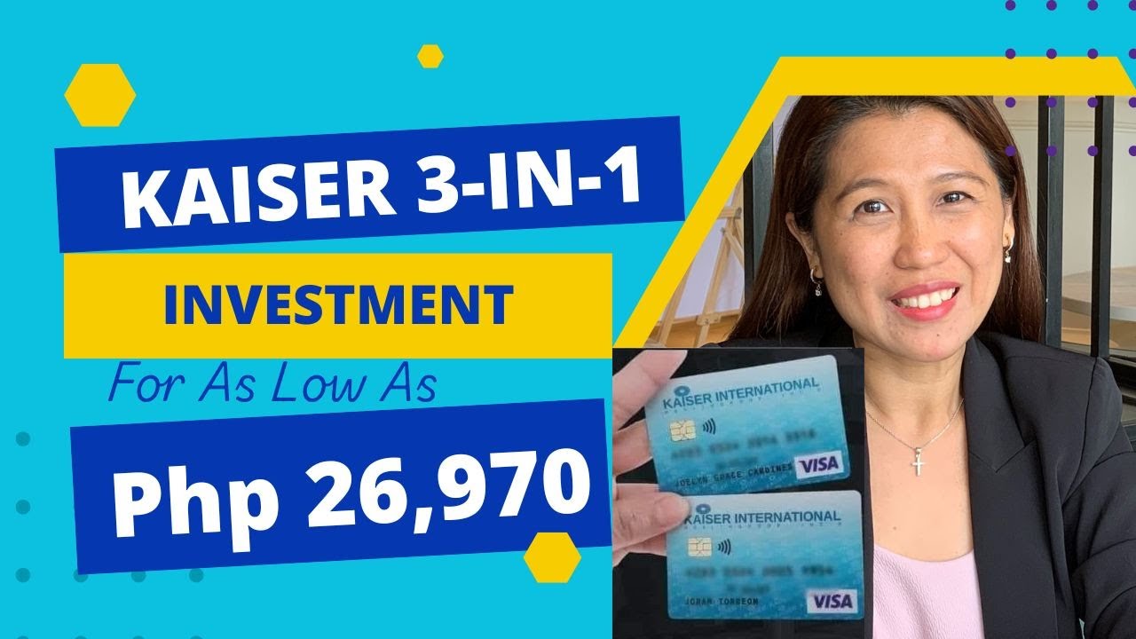 Kaiser 3-in-1 Plan - The Smart Investment - YouTube