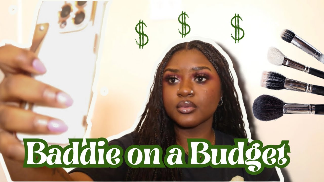 Baddie on a Budget: Affordable Full-Glam Makeup Tutorial - YouTube