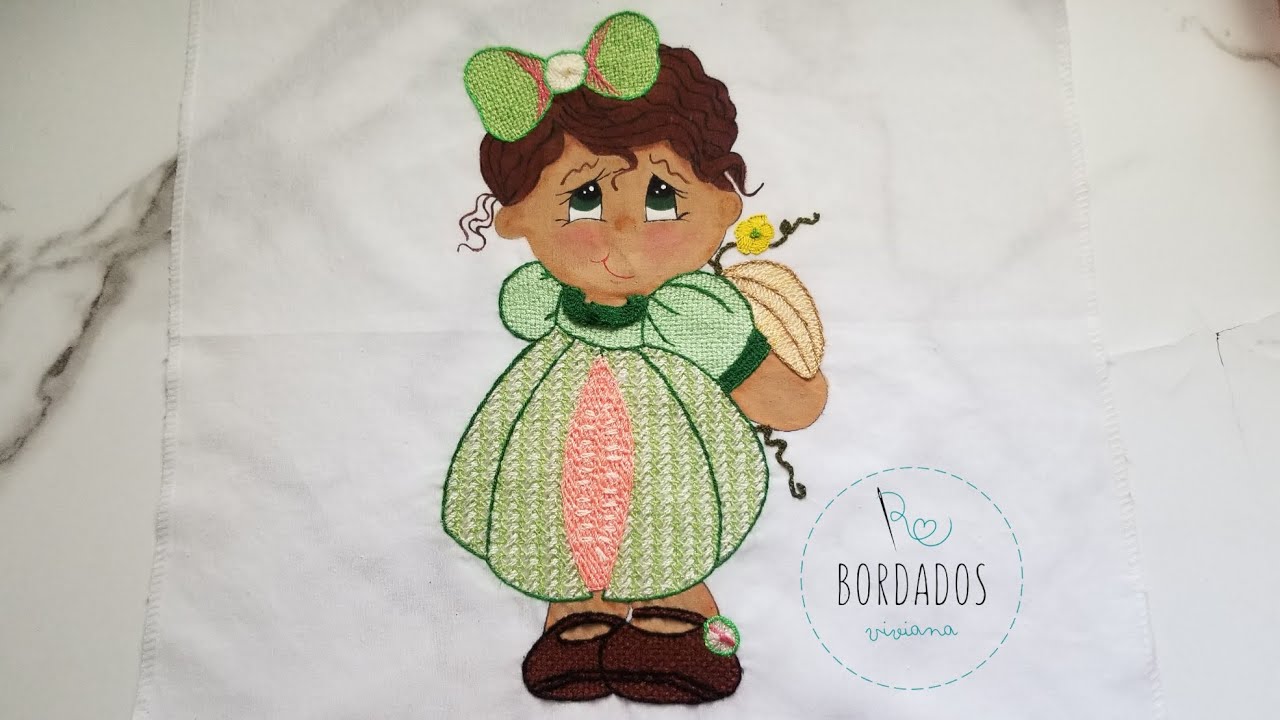 Diseño Niña Melón 🍈 Terminado - YouTube