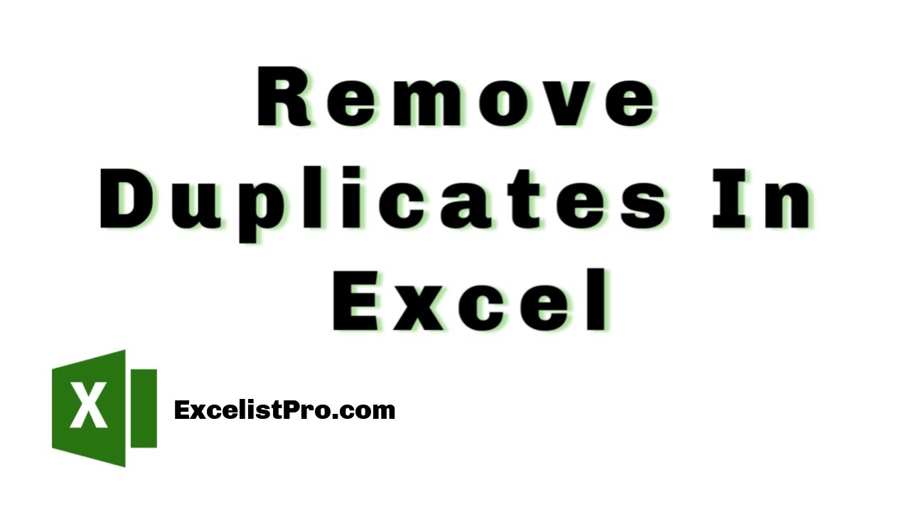 How To Remove Duplicates In Excel YouTube how-to-remove-duplicates-in-excel-youtube