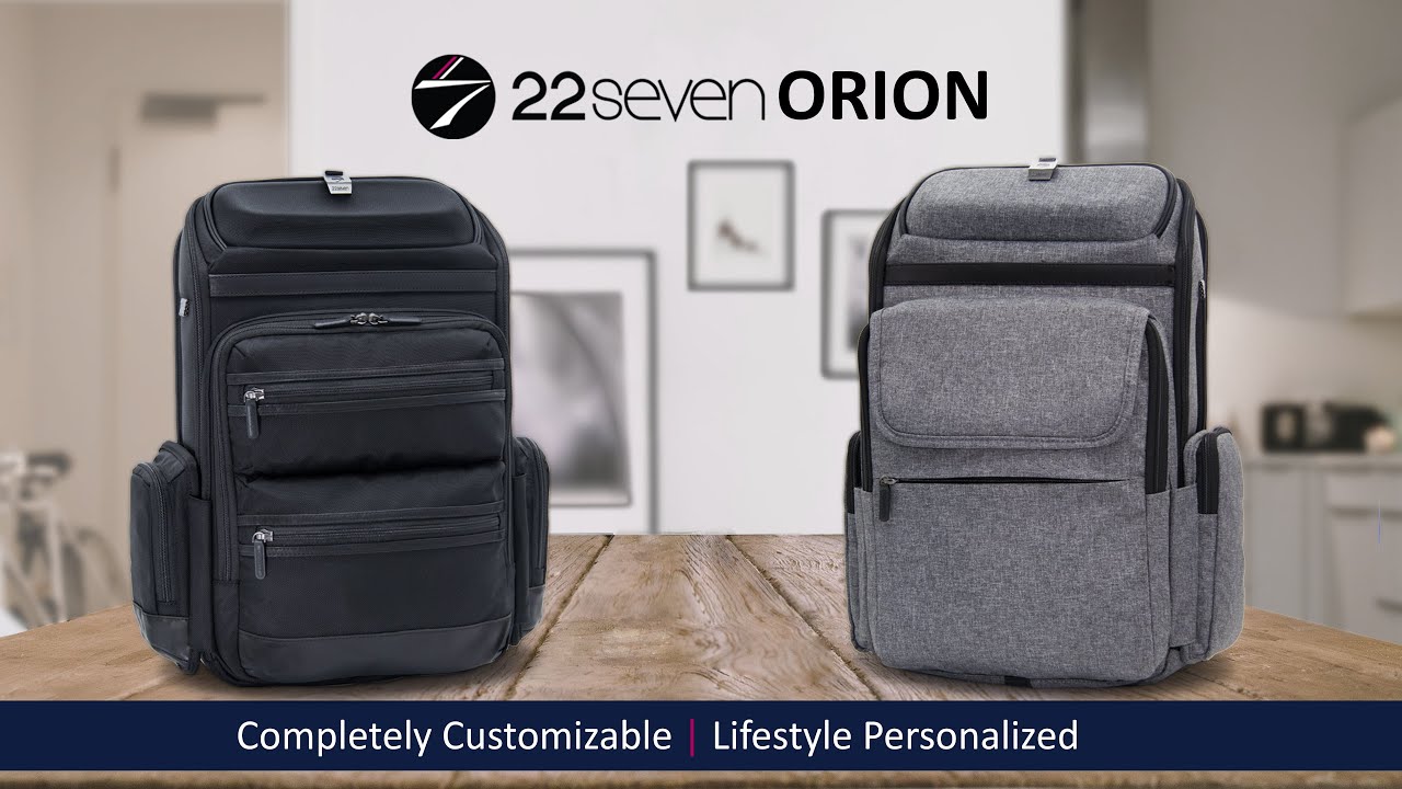 22seven Backpack 紹介動画 (2021年春販売開始予定) 様々なシーンにマッチ！ビジネスバッグにもデイリーリュックにも ...