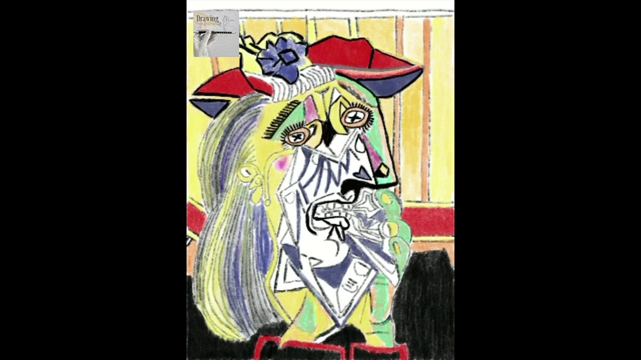 The Weeping Woman Drawing For Experts - YouTube