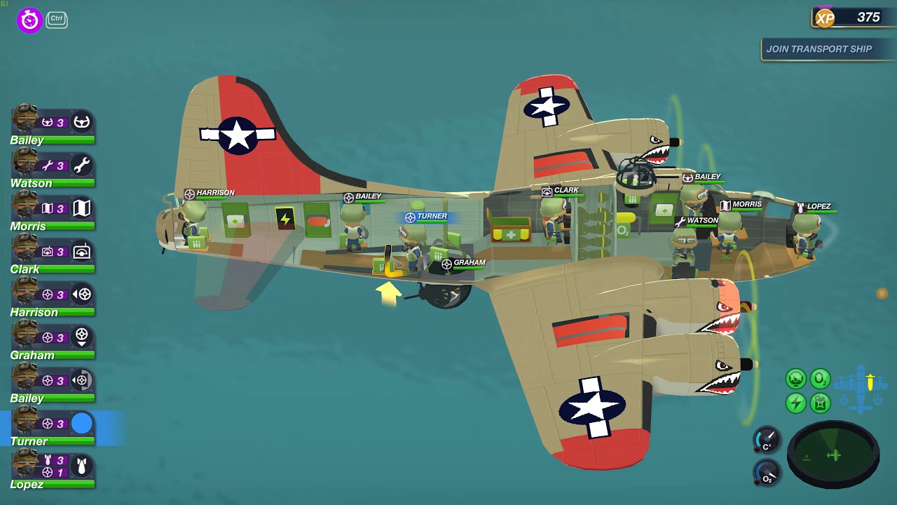 Bomber Crew - USA AF Campaign - Defend Allied Transport Ship - YouTube