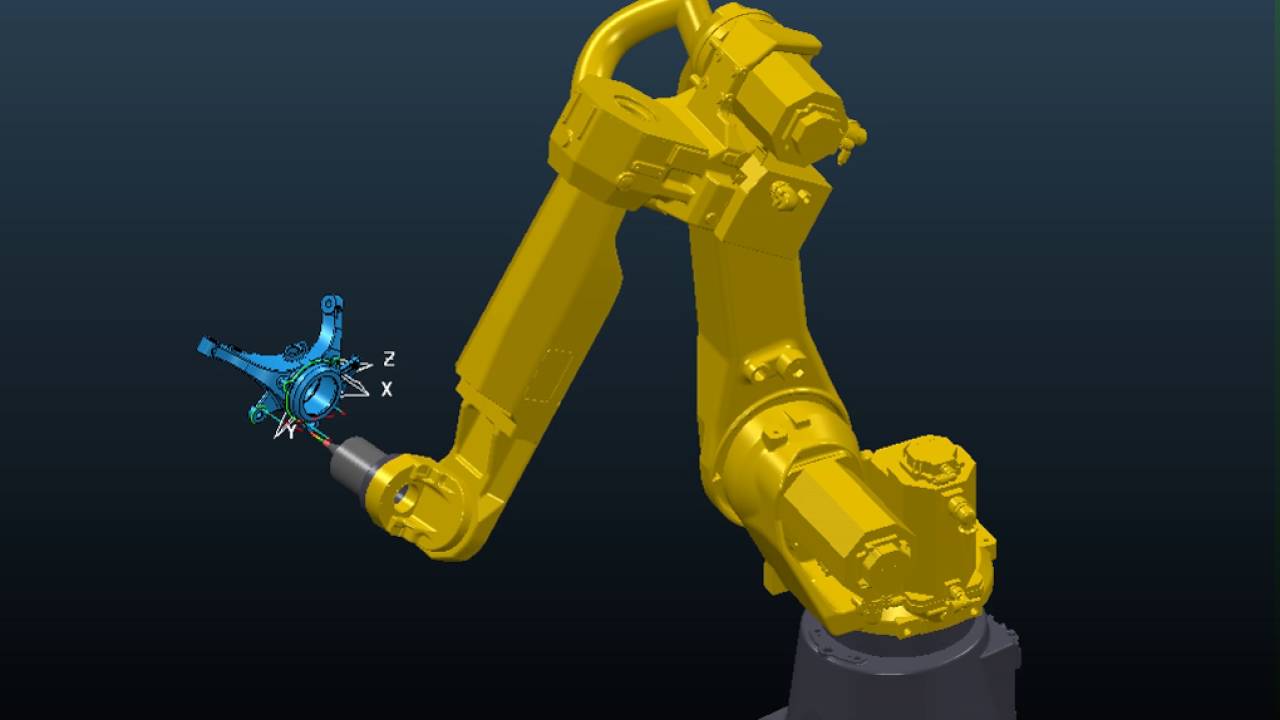 Knuckle Deburring ,로봇플러스(ROBOT PLUS CO.LTD) - YouTube