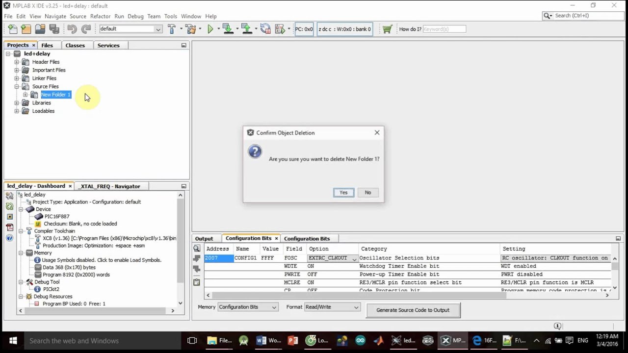 Creat a new project Proteus 8.4 & MPLab - YouTube