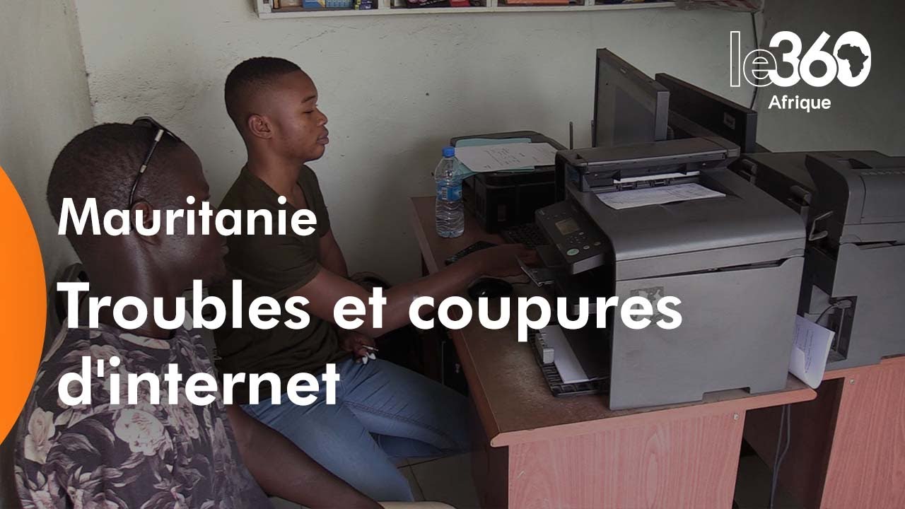 Coupure d’internet en Mauritanie: les usagers déplorent - YouTube