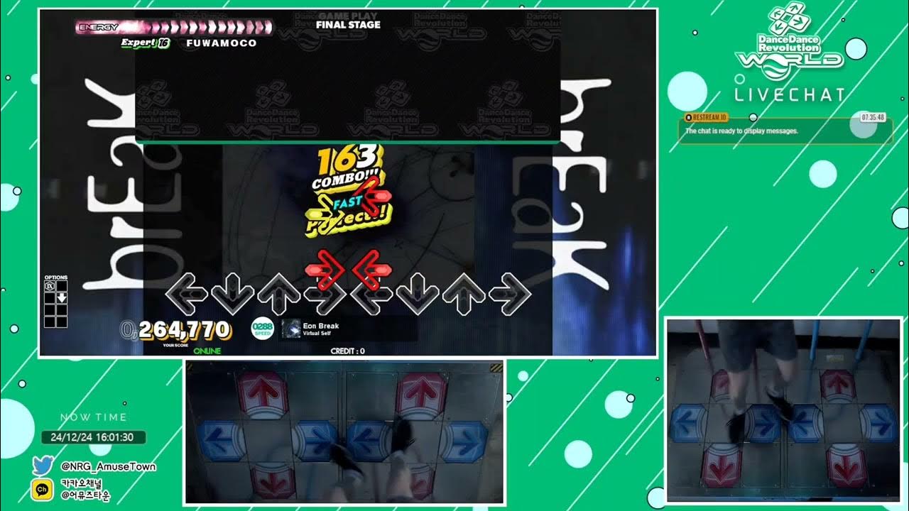 [DDR WORLD] Eon Break Double Expert - YouTube