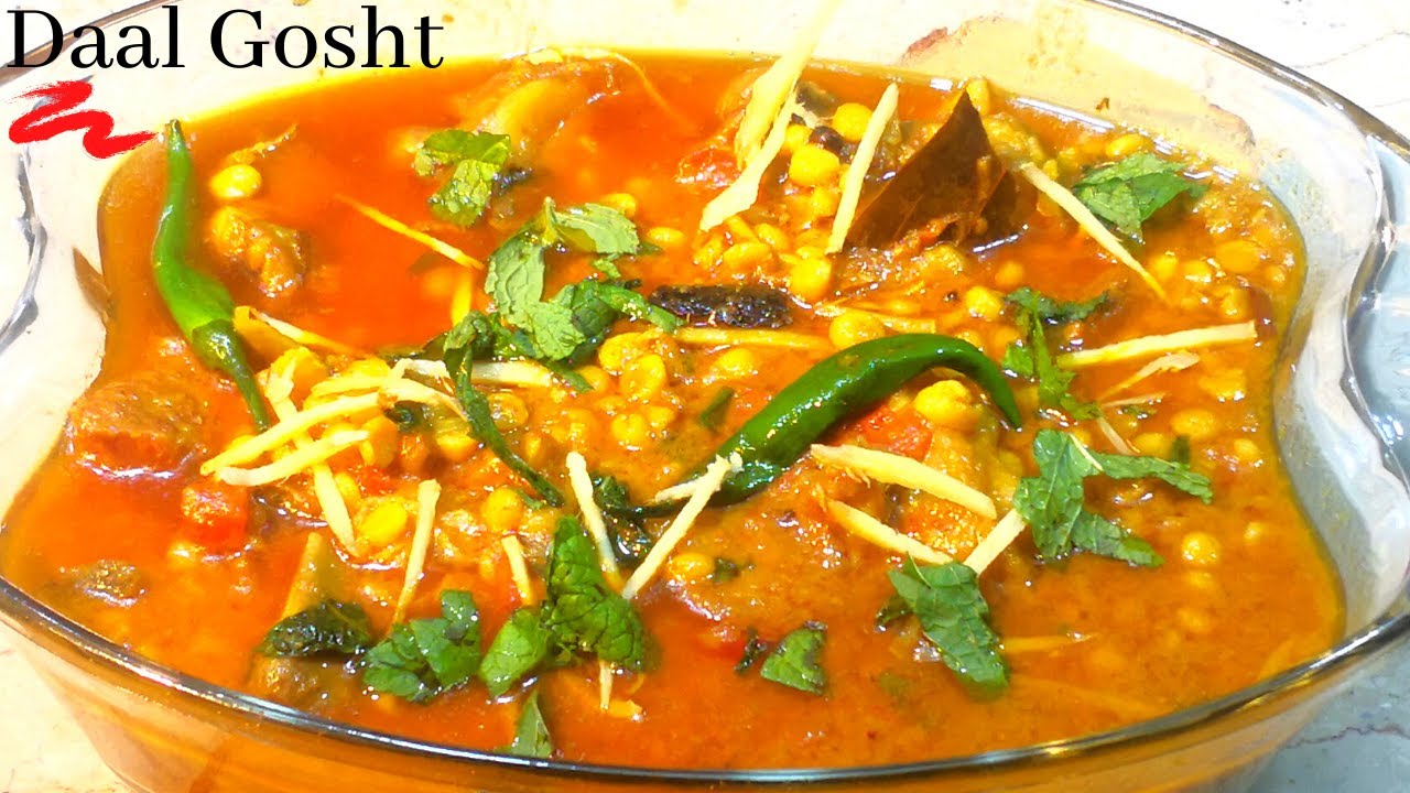 Special Chana Daal Gosht Recipe | Best Chane Ki Daal Gosht | Fry Daal ...