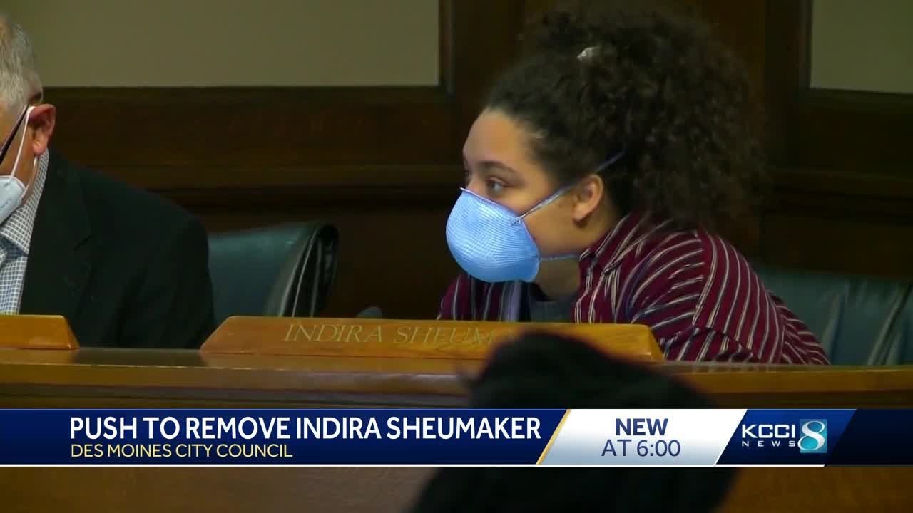Neighbors pressure Des Moines City Council to remove Indira Sheumaker ...