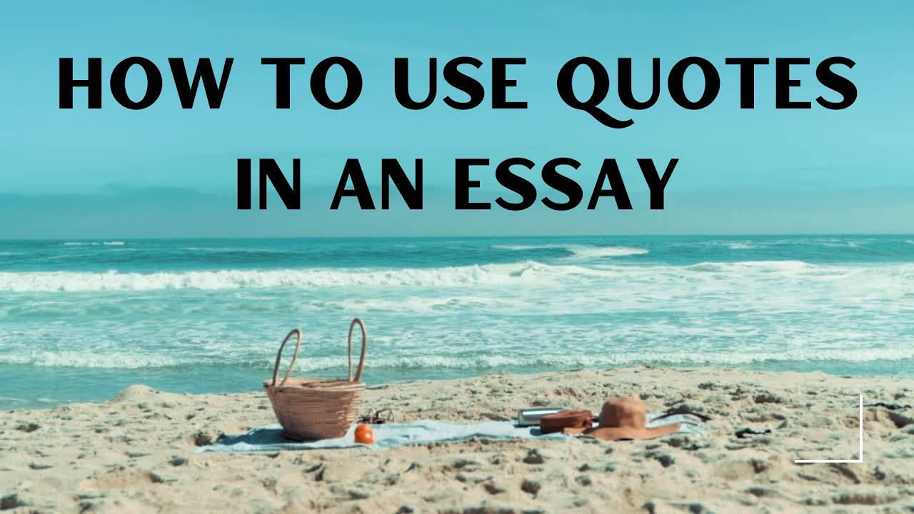 how to use quotes essay Inspirational Quotes | Motivational ...