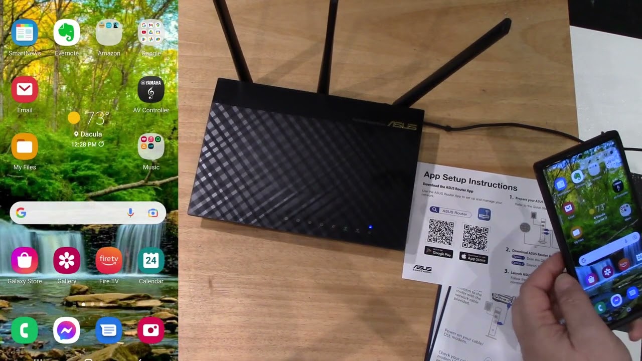 Asus Router AC 1750 Wireless WiFi Installation and First Thoughts - YouTube