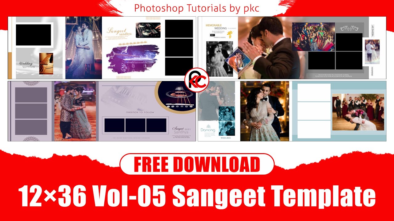 12×36 Vol - 05 Sangeet Template Free Download | # ...