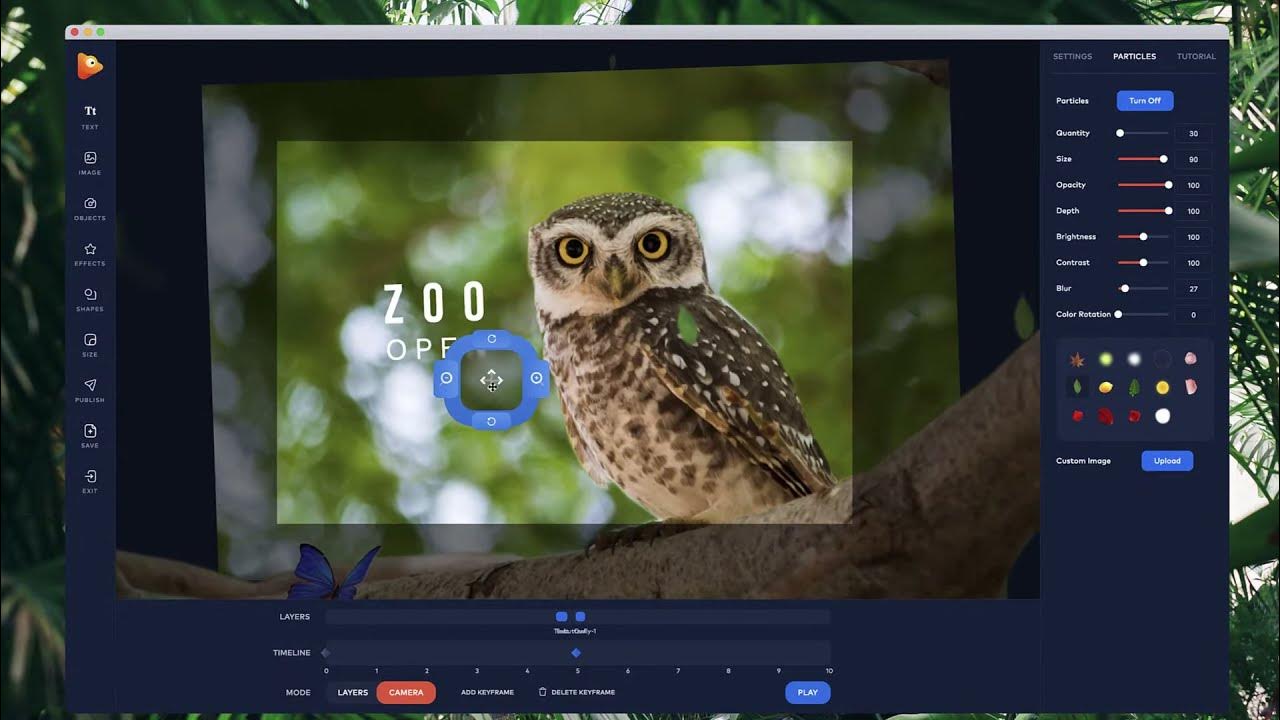 Learn How to Create 3D Parallax Animations in Photo Vibrance - Tutorial ...