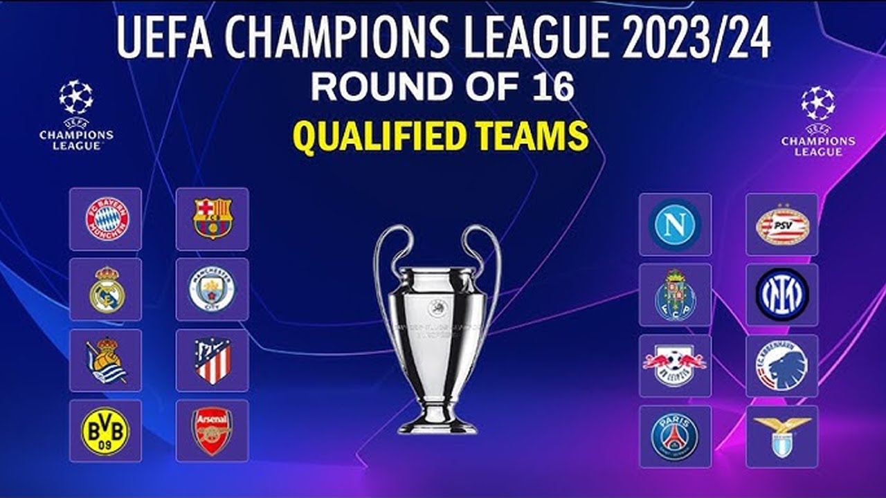 UEFA Champions League Round of 16 Playoff Dates 2025 - YouTube