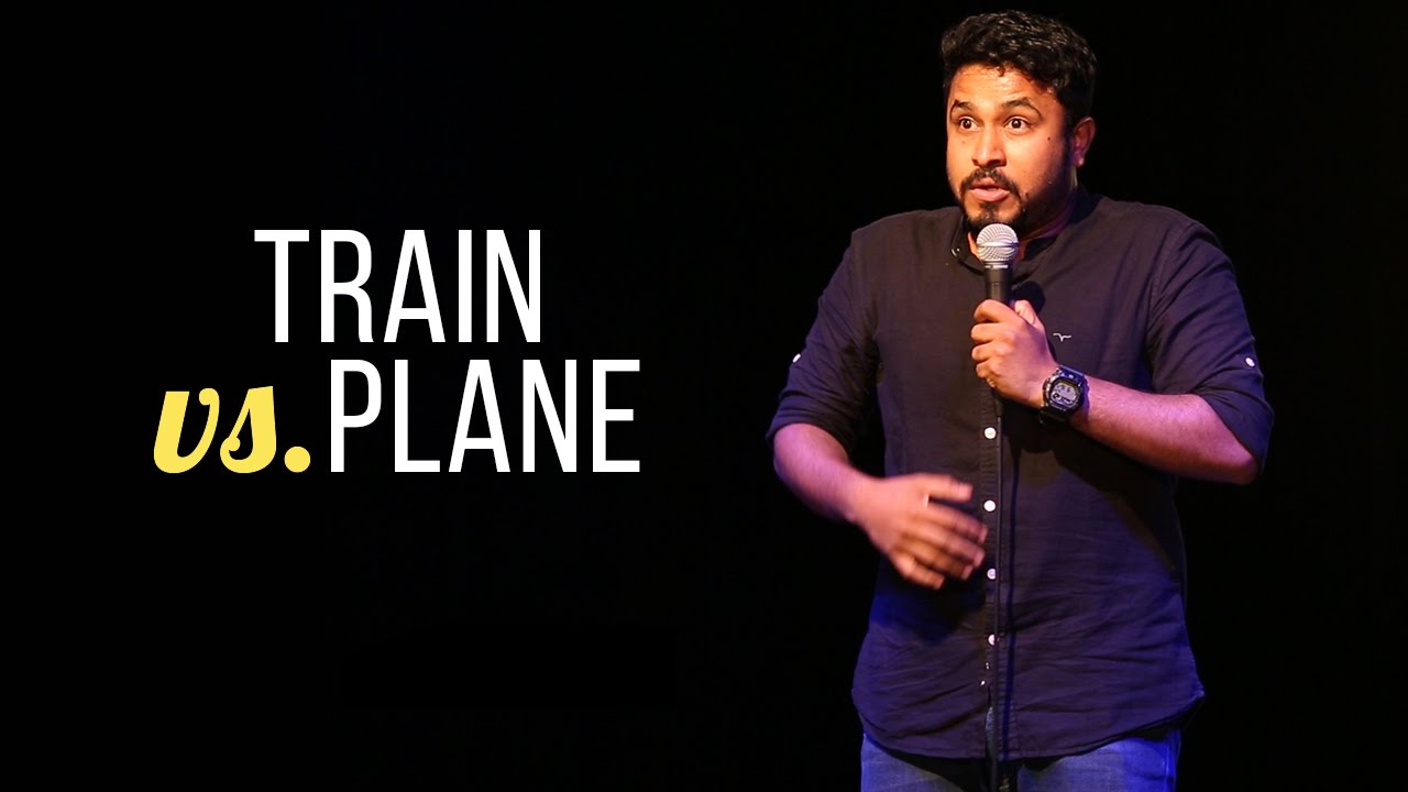 Train vs. Plane - Abish Mathew Stand Up Comedy - YouTube