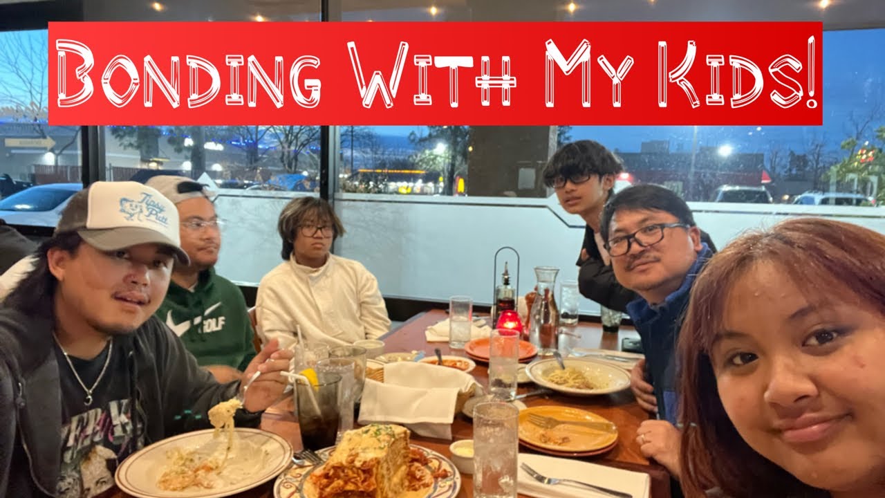 Family Bonding at The Italian Restaurant - YouTube