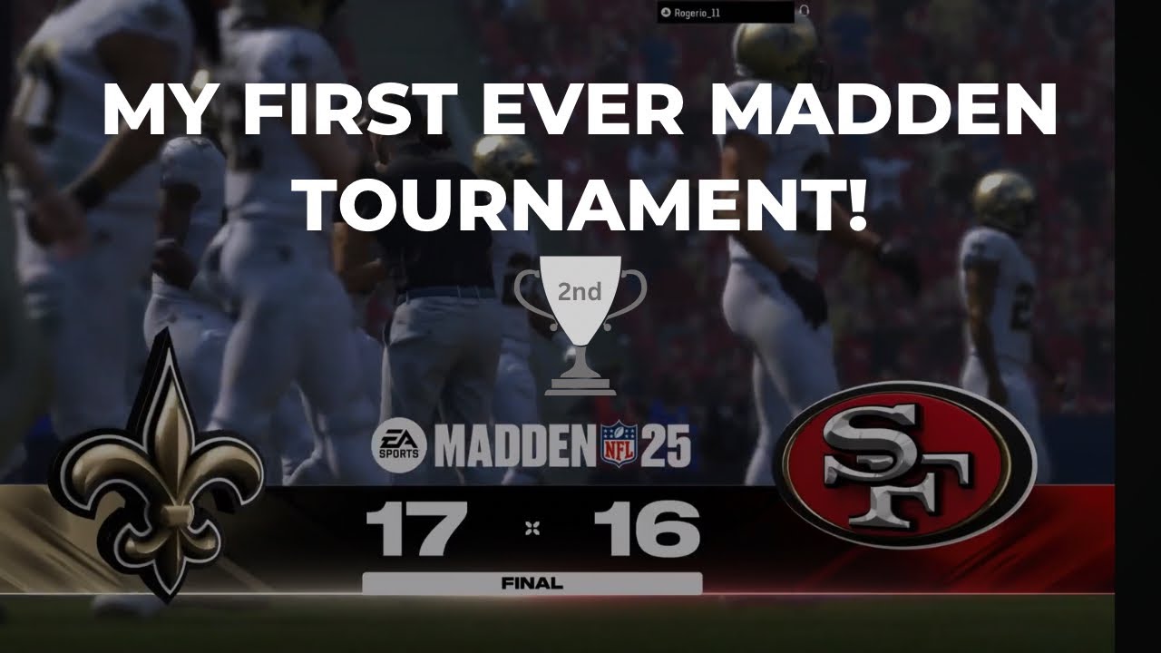 LIVE - Madden Ultimate Team 25 - My First Ever Madden Tournament! - YouTube
