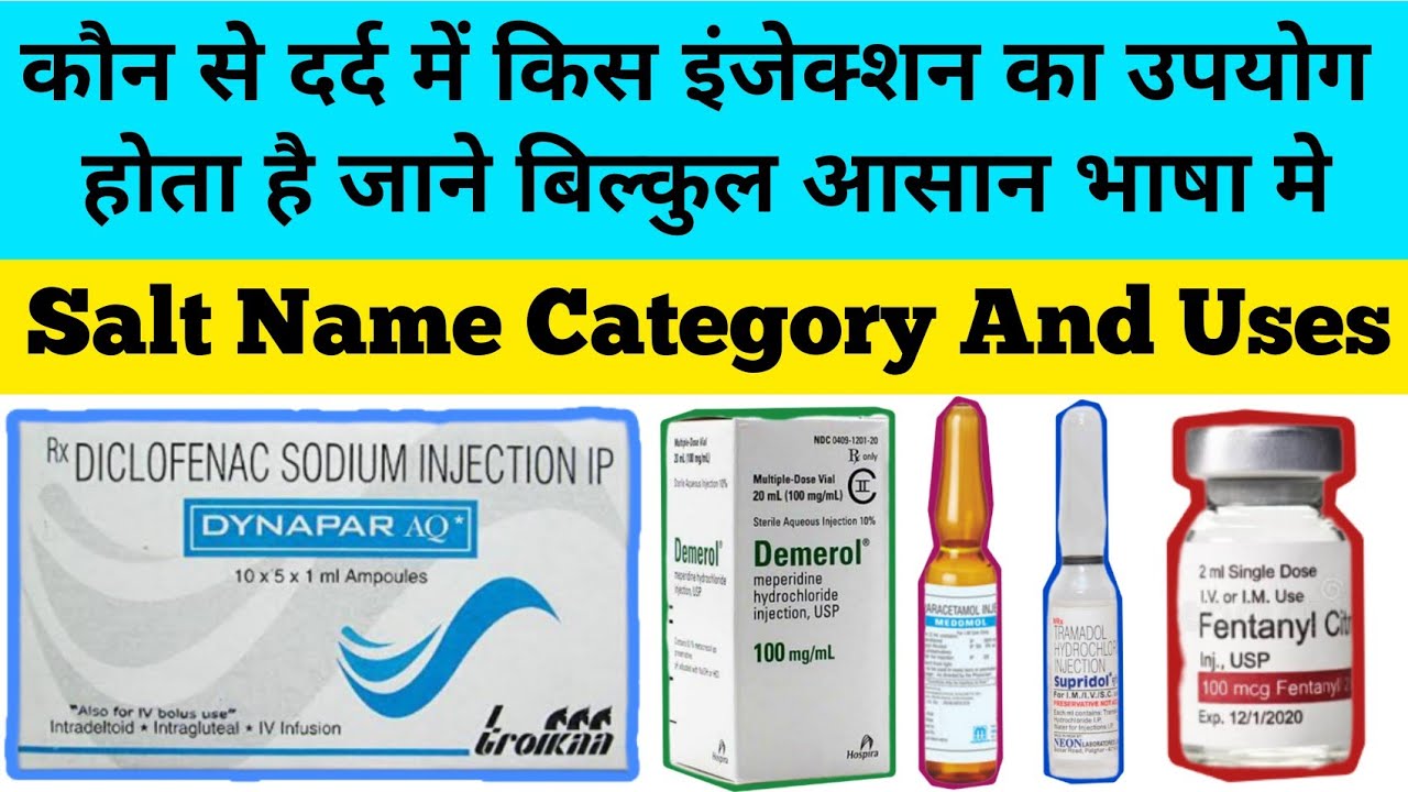 Analgesic Injections Uses | All Analgesic Injections name | Analgesic ...