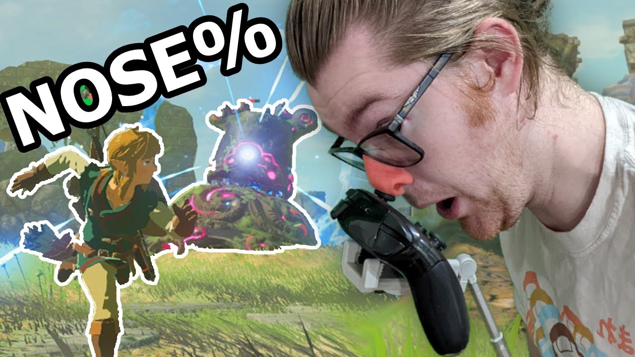 I beat Breath of the Wild with MY NOSE - YouTube