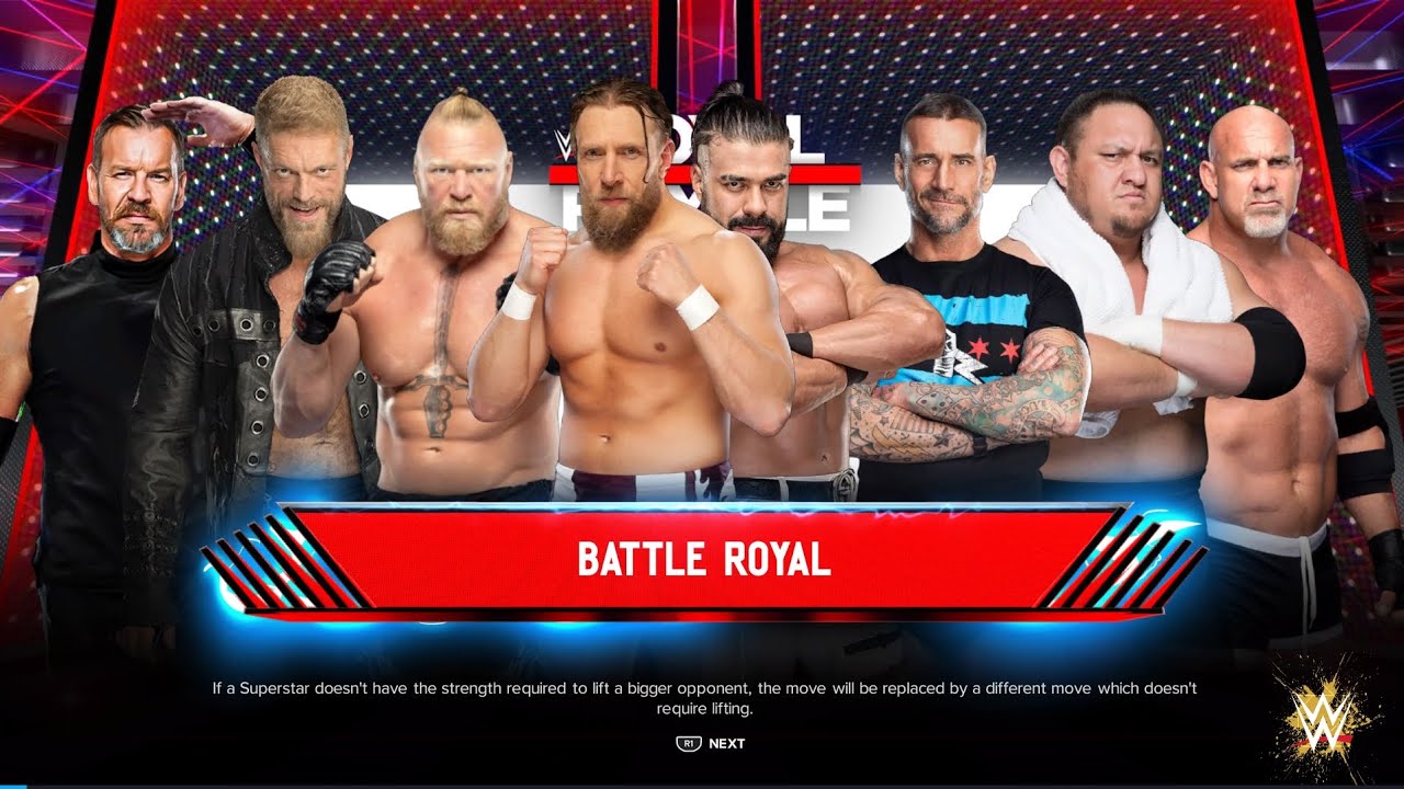 FULL MATCH - 8 Men battle Royal - YouTube