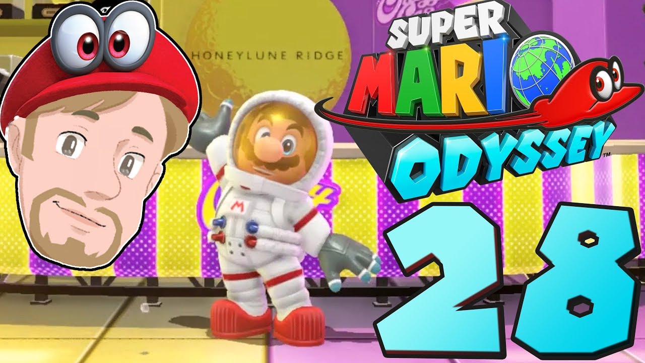 Astronaut Mario i rymden! | Super Mario Odyssey på svenska Med Danne ...