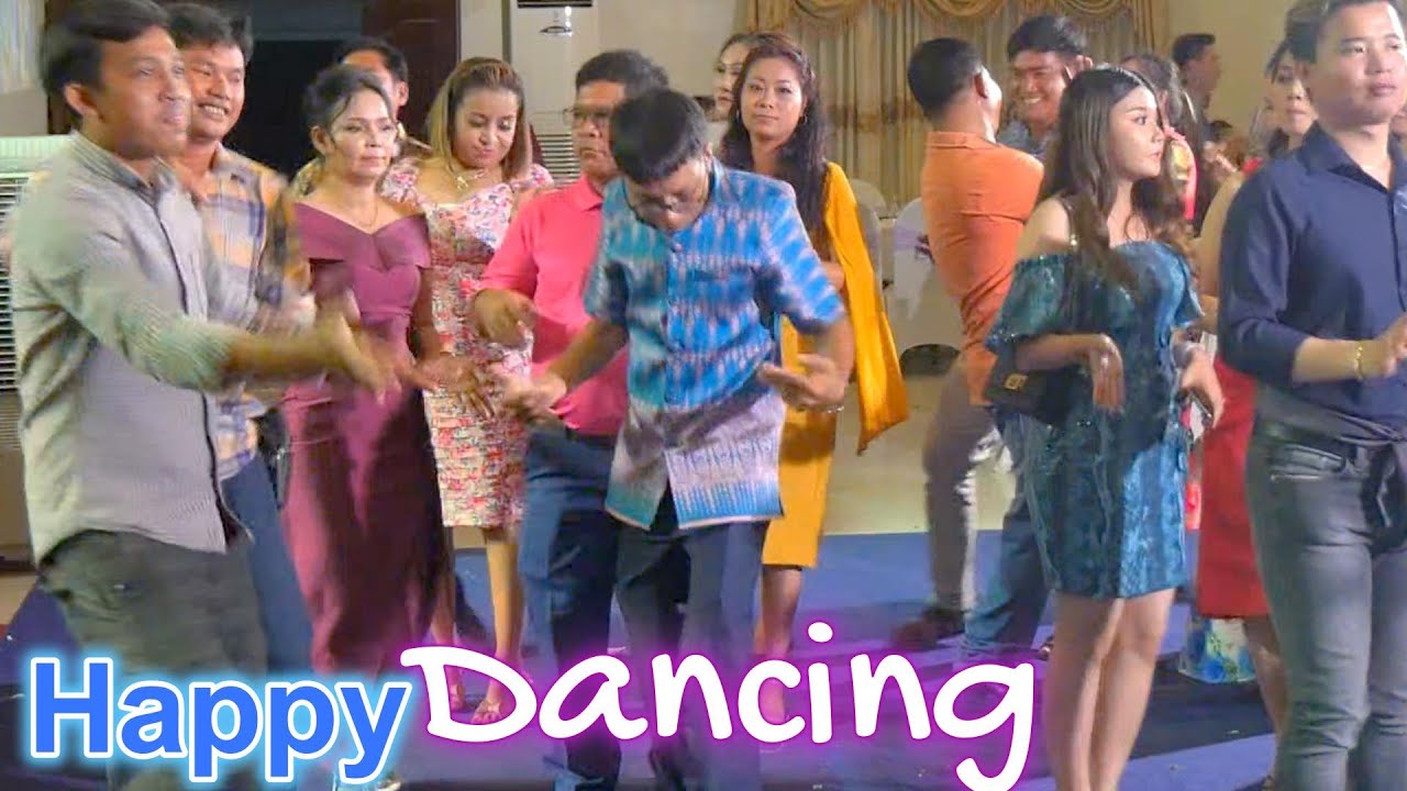 សប្បាយខ្លាំងណាស់ រាំលេងក្នុងកម្មវិធី || Happy Dance || Group Khmer ...