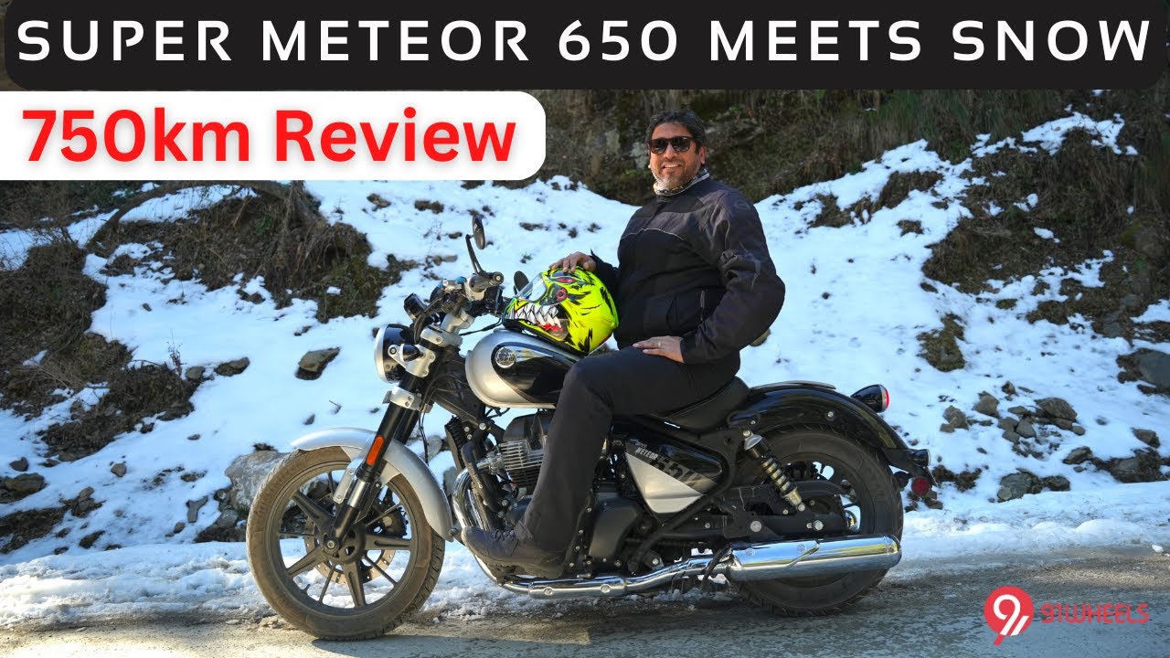 750km Review Of Royal Enfield Super Meteor 650 || Mountain Roads & Snow ...