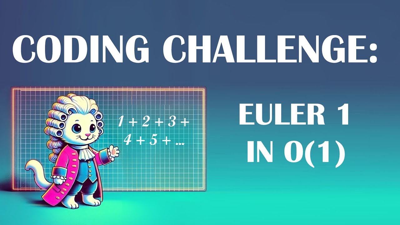 Project Euler Problem 1: Arithmetic Series Method - YouTube