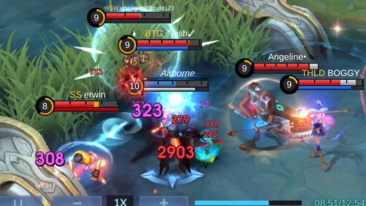 Argus 5 vs 1 but they failed | Argus got savage ,Mobile Legends - YouTube