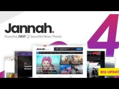 Jannah News – Newspaper Magazine News AMP BuddyPress Demo And Free Download - YouTube