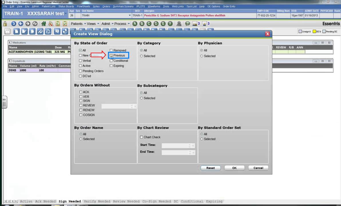 Essentris Creating a View - YouTube