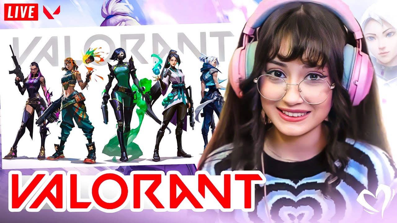 PLAYING VALO FOR THE FIRST TIME 🤩 Blossy is Live 🥰 - YouTube