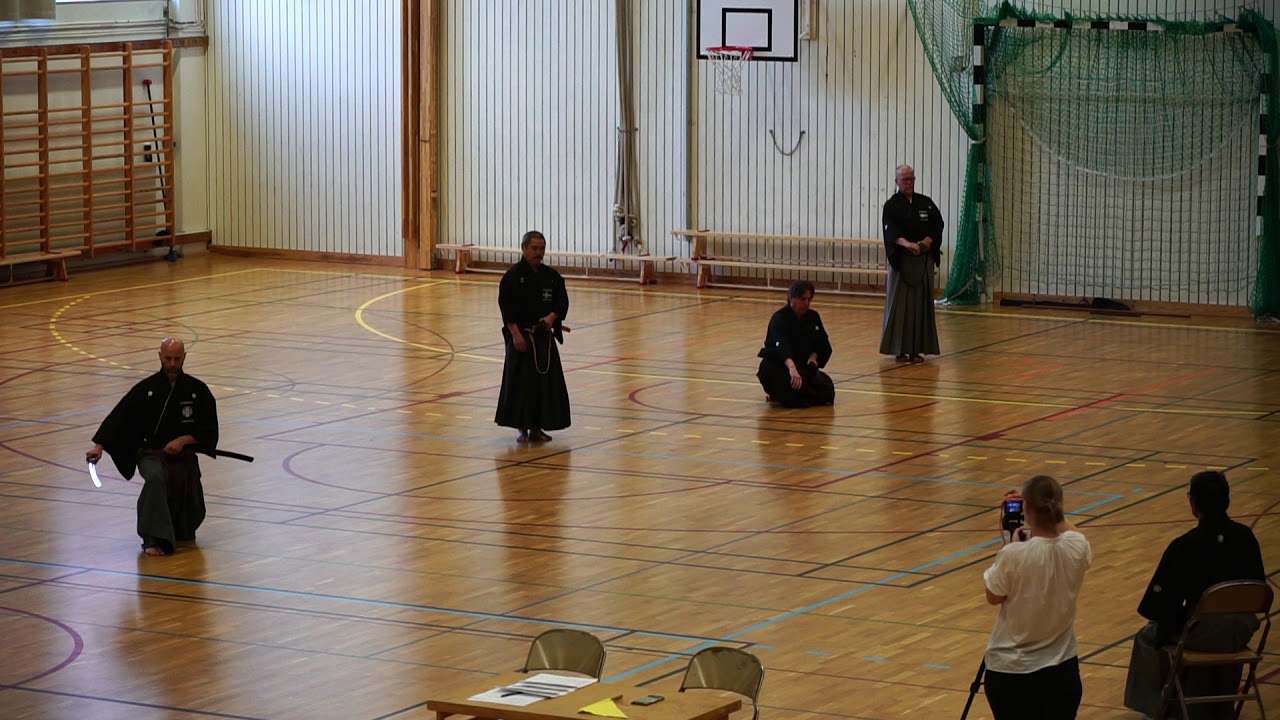 Iaido SM 2019 - Referee Embu Rokudan/Nanadan - YouTube