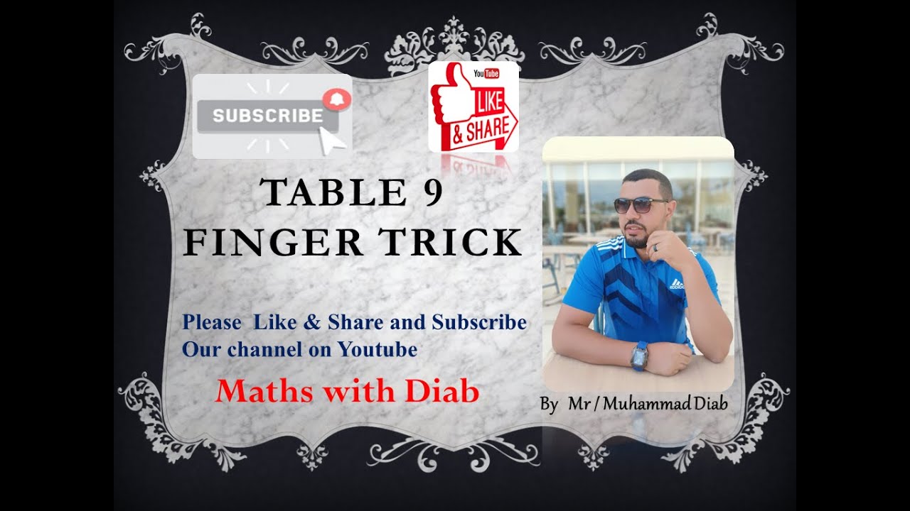 Table 9 Finger Trick YouTube table-9-finger-trick-youtube