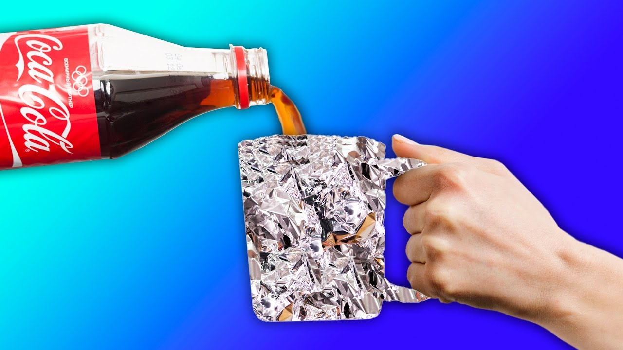 14 COOL FOIL HACKS - YouTube