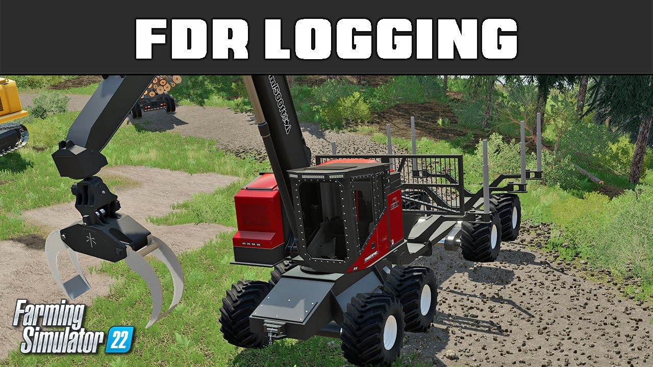Forwarder Tips & Tricks - FDR Logging 17 - Farming Simulator 2022 - YouTube
