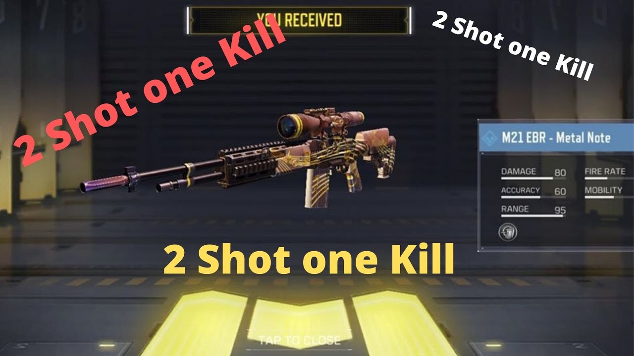 Call of Duty Mobile this gun is OP! 2 shots one kill - YouTube
